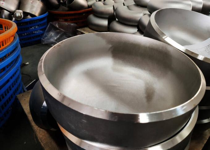 Round Seamless SCH5S WP316Ti 30 Inch Steel Pipe Cap